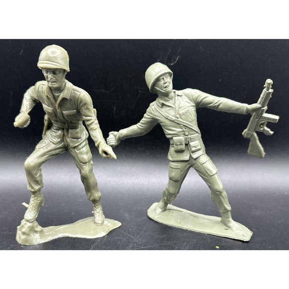 Marx | Toys | Vintage Louis Marx 6 5 Wwii Army Jumbo Lot Of 2 96s ...